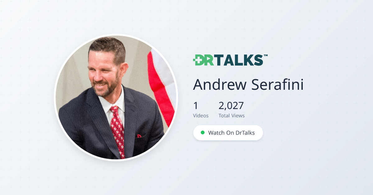 Andrew Serafini - CBD | DrTalks