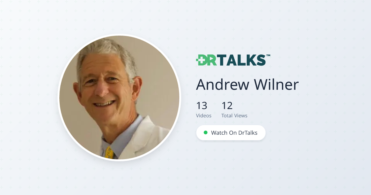 Andrew Wilner - Expert Profile | DrTalks