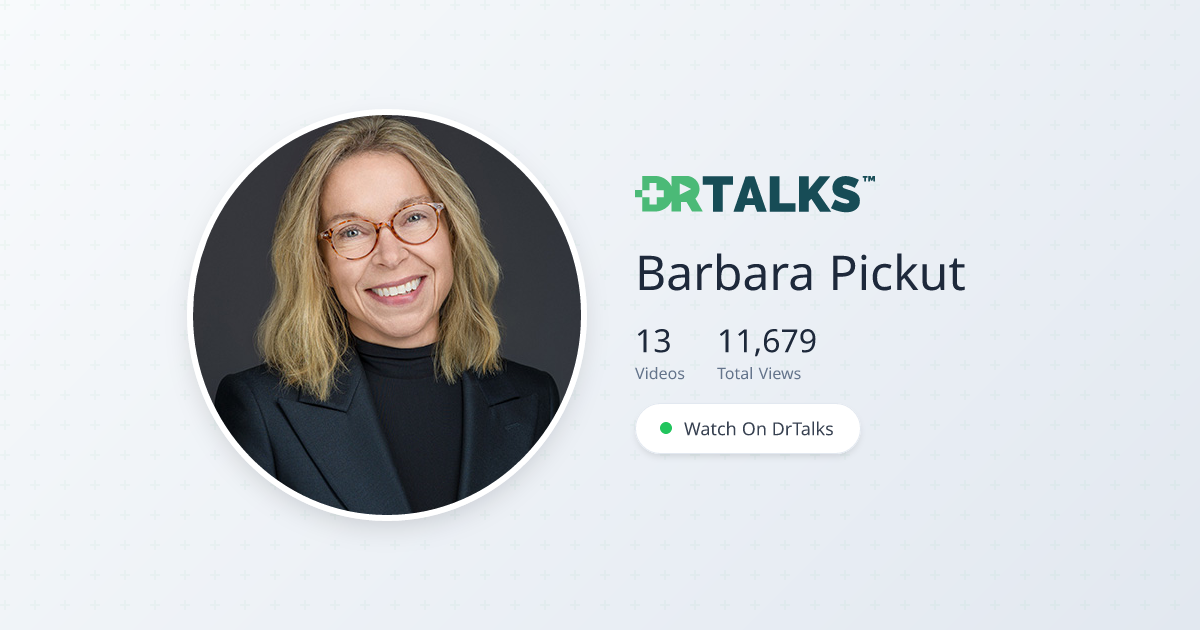 Barbara Pickut, MD - Clinical Research | DrTalks