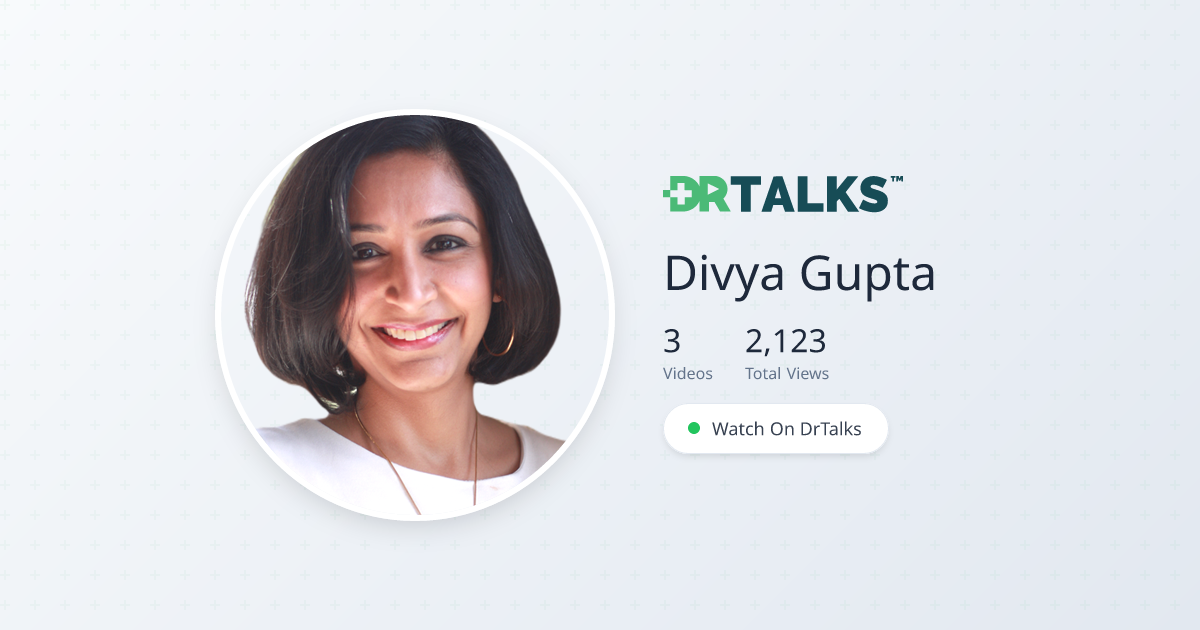 Divya Gupta - Functional Nutrition | DrTalks