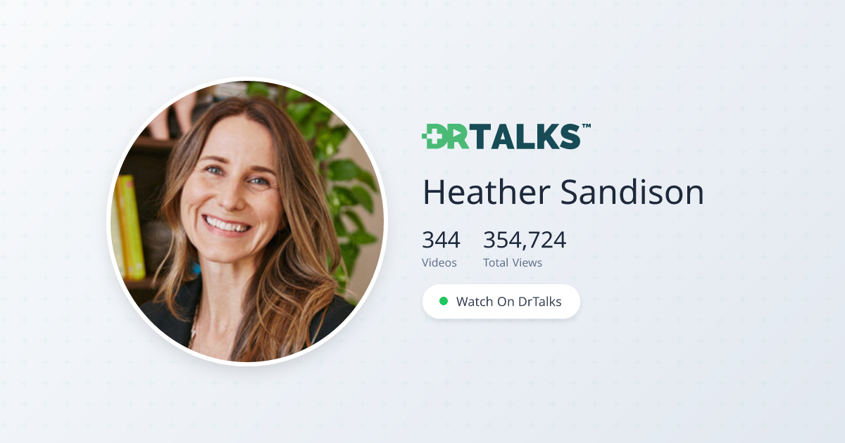 Heather Sandison, ND - Alzheimer’s Disease | DrTalks