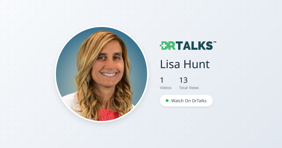Lisa Hunt, DO - Anti-Aging | DrTalks