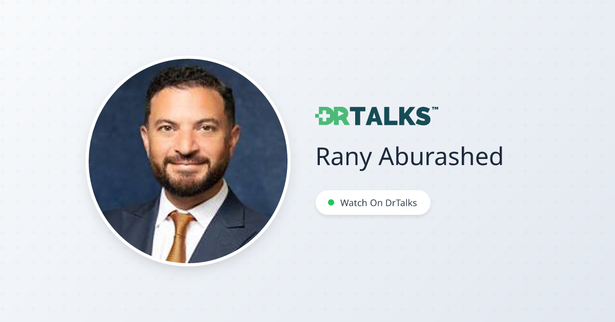 Rany Aburashed - Expert Profile | DrTalks