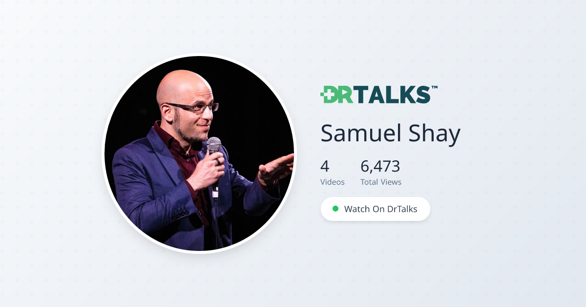 Samuel Shay, DC - Biohacking | DrTalks