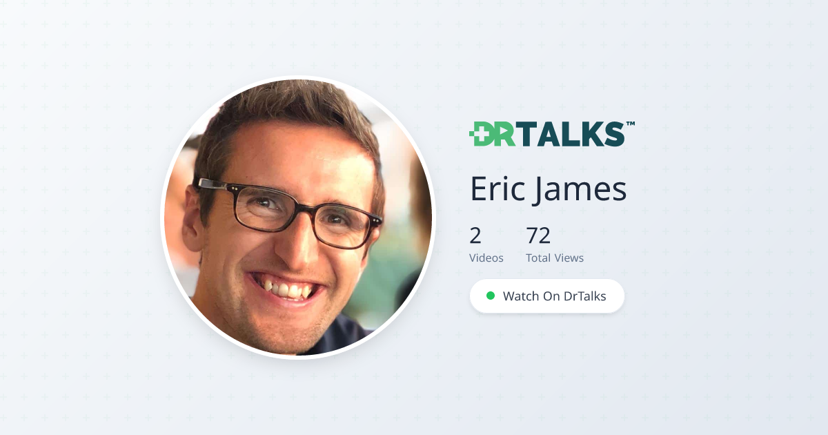 Eric James - Engineering applications | DrTalks