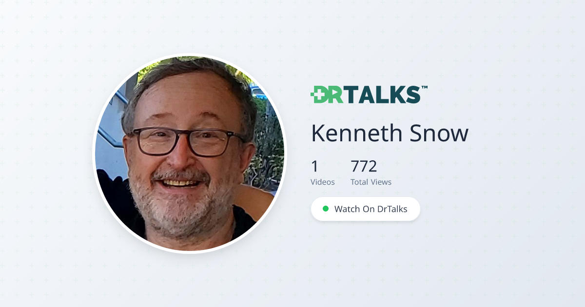 Kenneth Snow, MD - Clinical Strategy | DrTalks