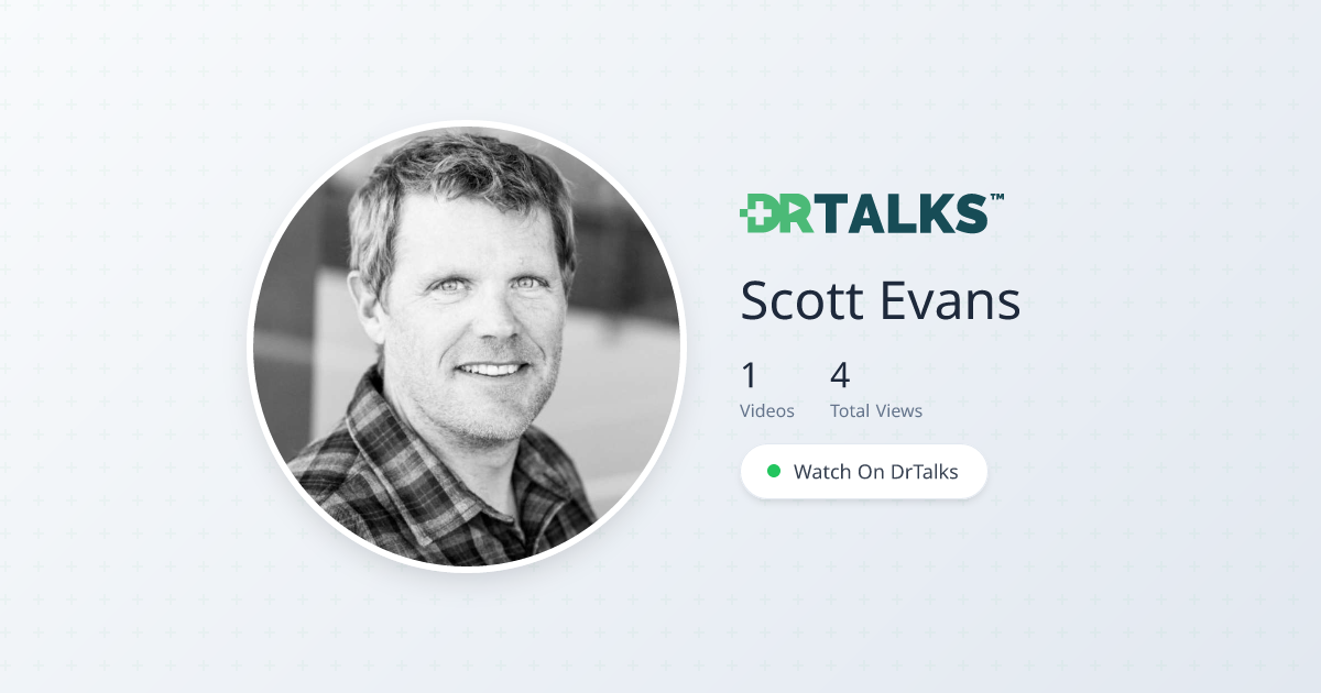 Scott Evans - Athletic Performance | DrTalks